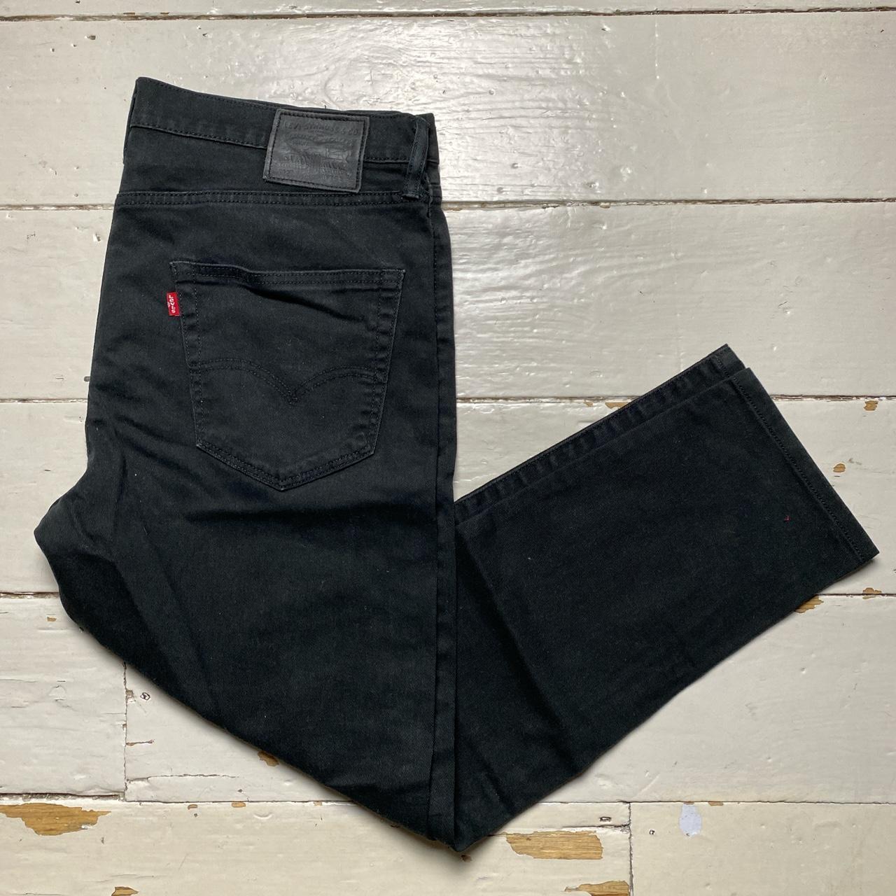 Levis 522 Jet Black Jeans – Wear Garson